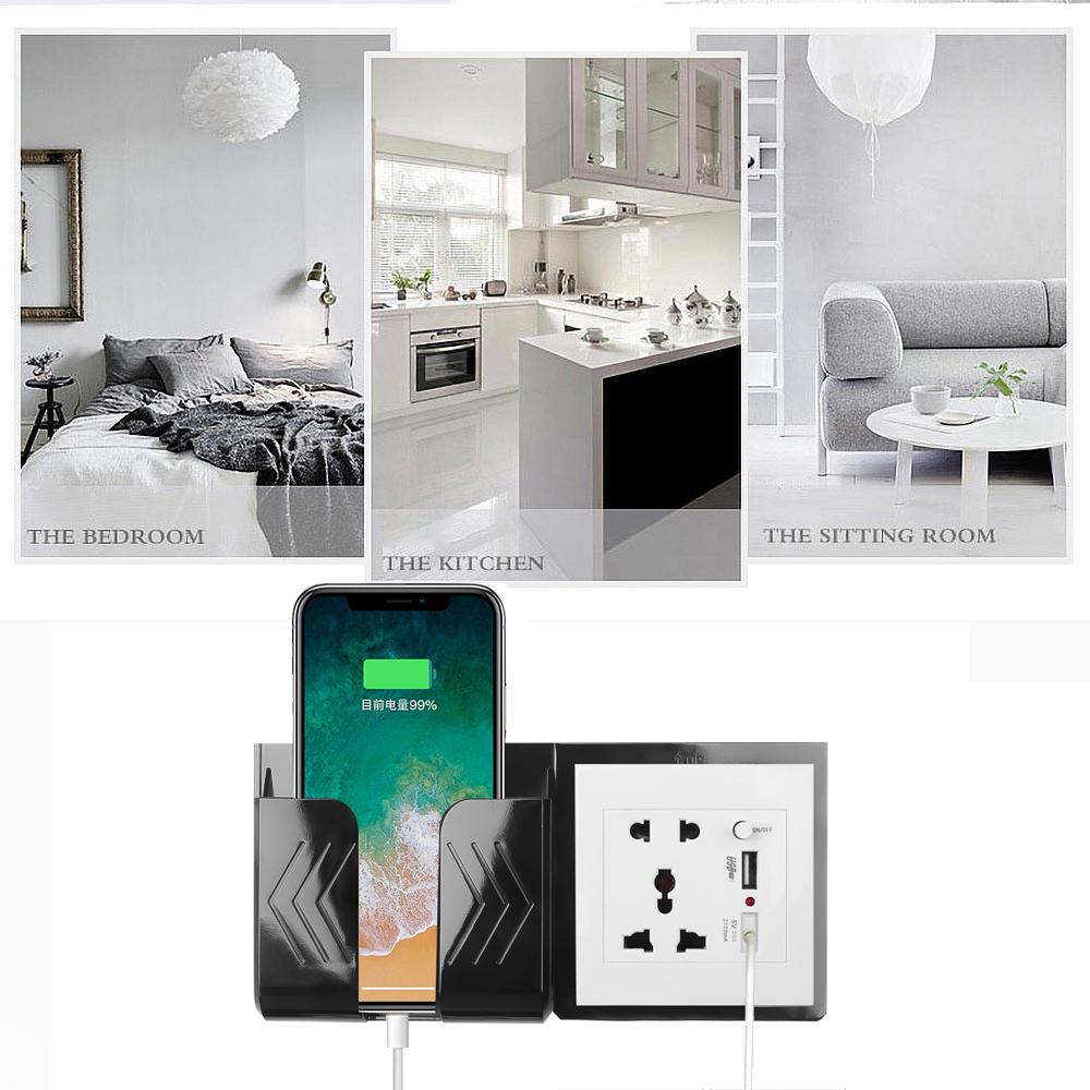 USB Power Socket Double USB Port Socket With EU Plug Home Wall Charger ...