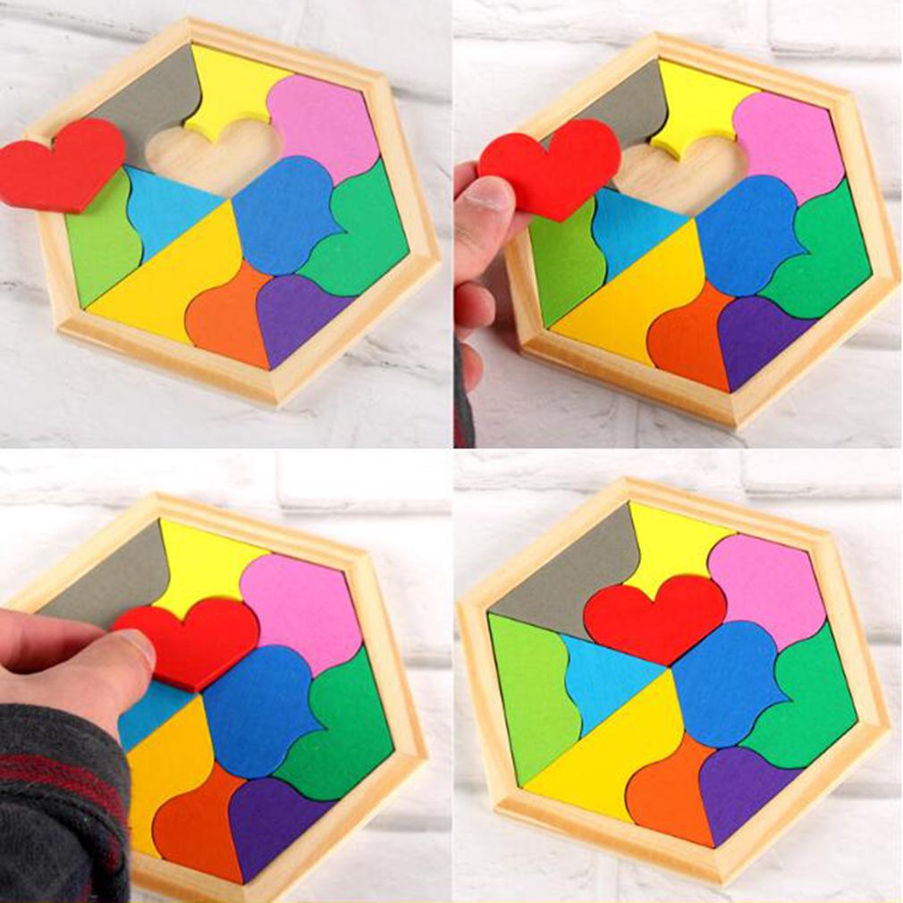 3D Geometry Puzzles Educational Toys For Children Math Toy Jigsaw ...