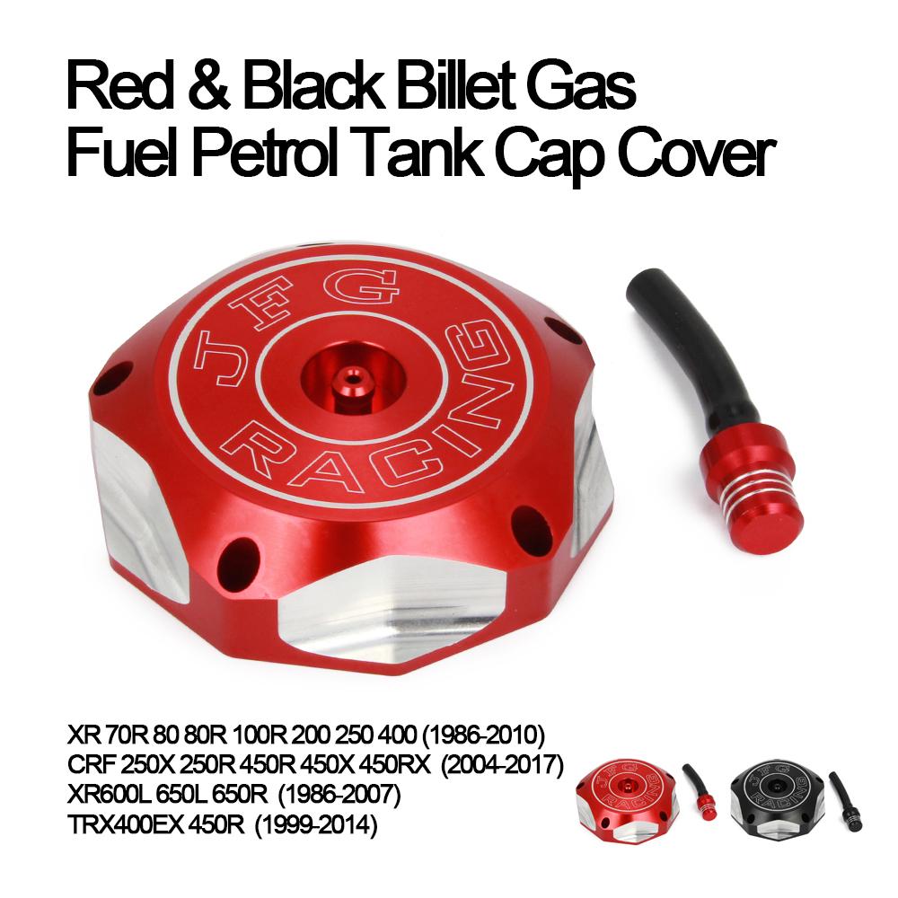 Buy CNC Billet Fuel Gas Tank Cap Cover For HONDA XR 70R 80 100R 200 250 ...