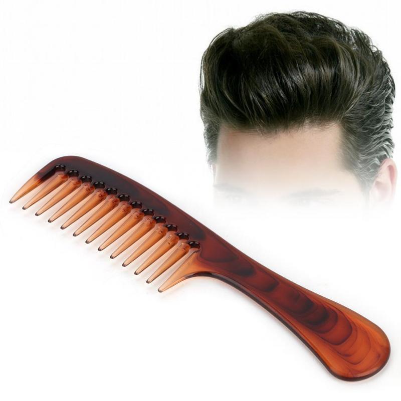 Buy Dry Wet Wide Tooth Salon Hairstyle Detangling Comb Hairdressing ...