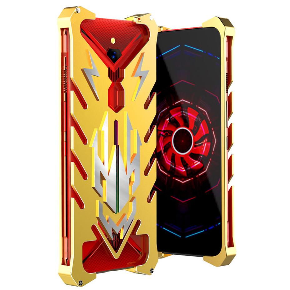 Heat dissipation Hollow Out Back Cover Luxury Ultra Thin Metal Case For ...