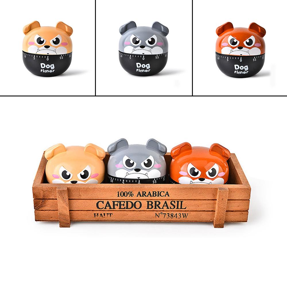 Creative Dog Shape Timer Alarm Clock 60 minutes Count for Kitchen ...