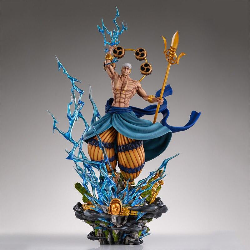 Buy 45cm Anime One Piece Figure Gk One Piece Enel Action Figure Pvc ...