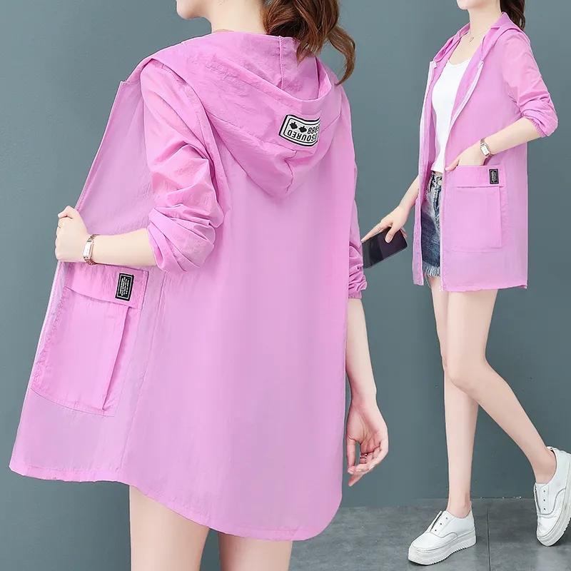 Cheap Women Hooded Quick Dry Cloth Sunscreen Breathable Ultra-thin ...