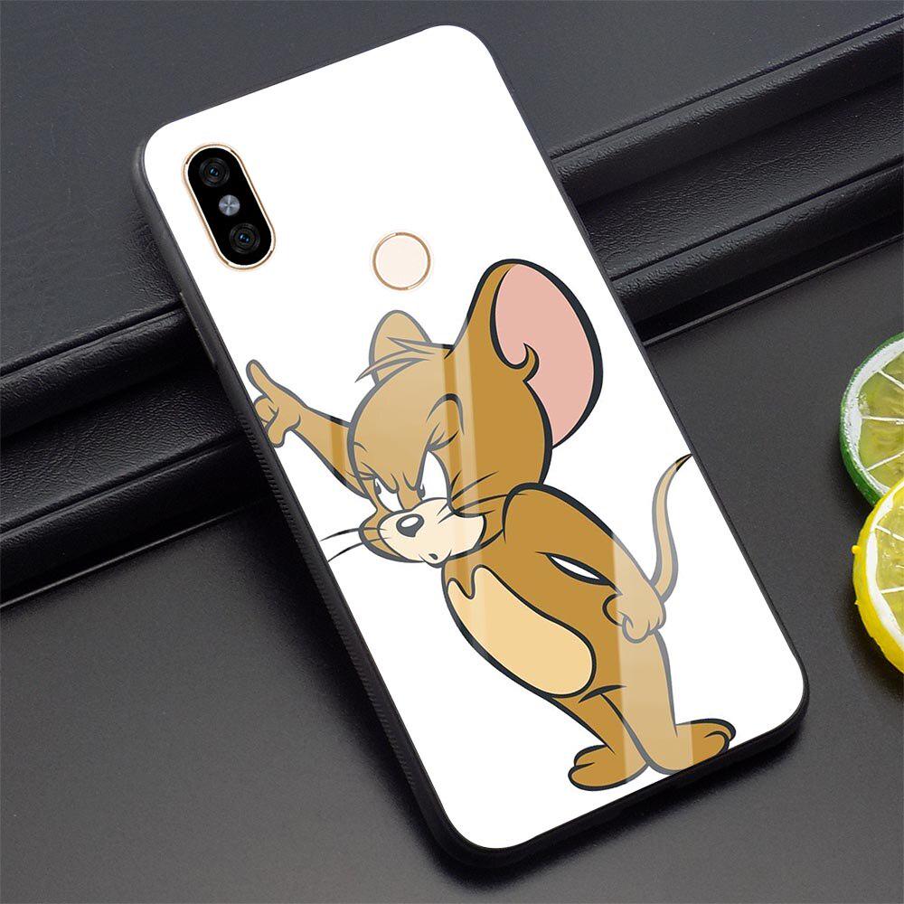 Buy Anime Tom and Jerry Phone Case For Xiaomi Redmi Note6 6Pro A2 Mi 8 ...