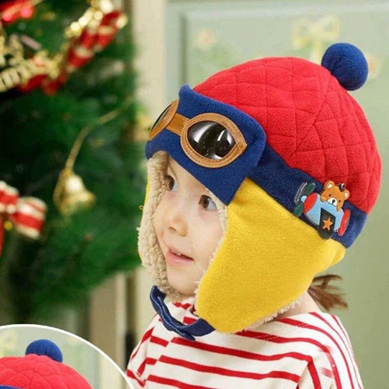 Buy 10 to 48 Months Baby Winter Hat 4 Colors Toddlers Cool Baby Boy ...