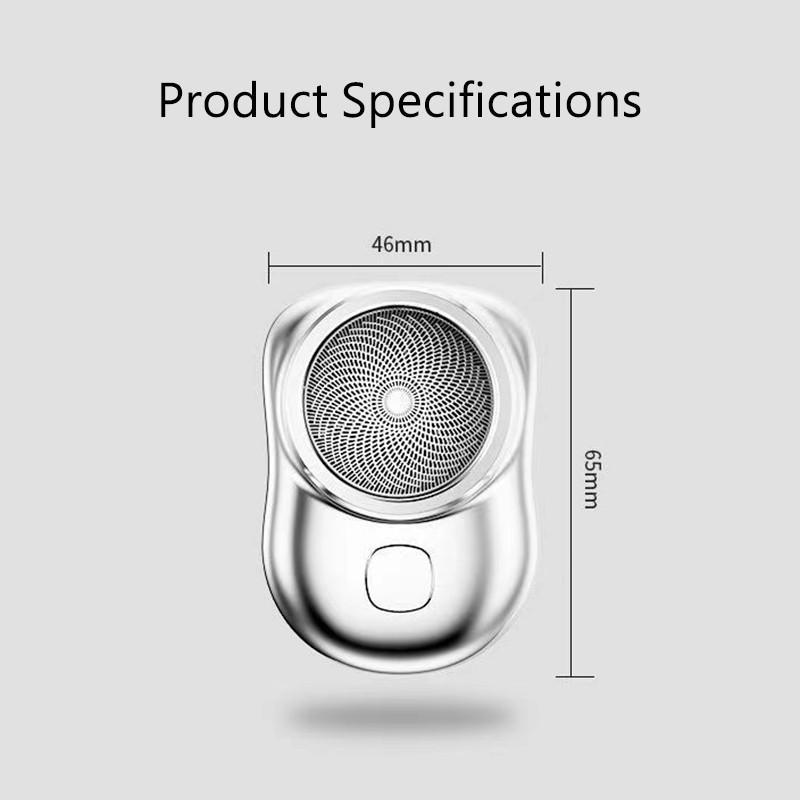 Satın alın Mini Electric Travel Shaver For Men Pocket Size Washable ...