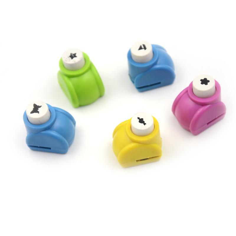 Buy 5Pcs Mini Paper Hole Punch Cutter Printing Paper Hand Shaper ...
