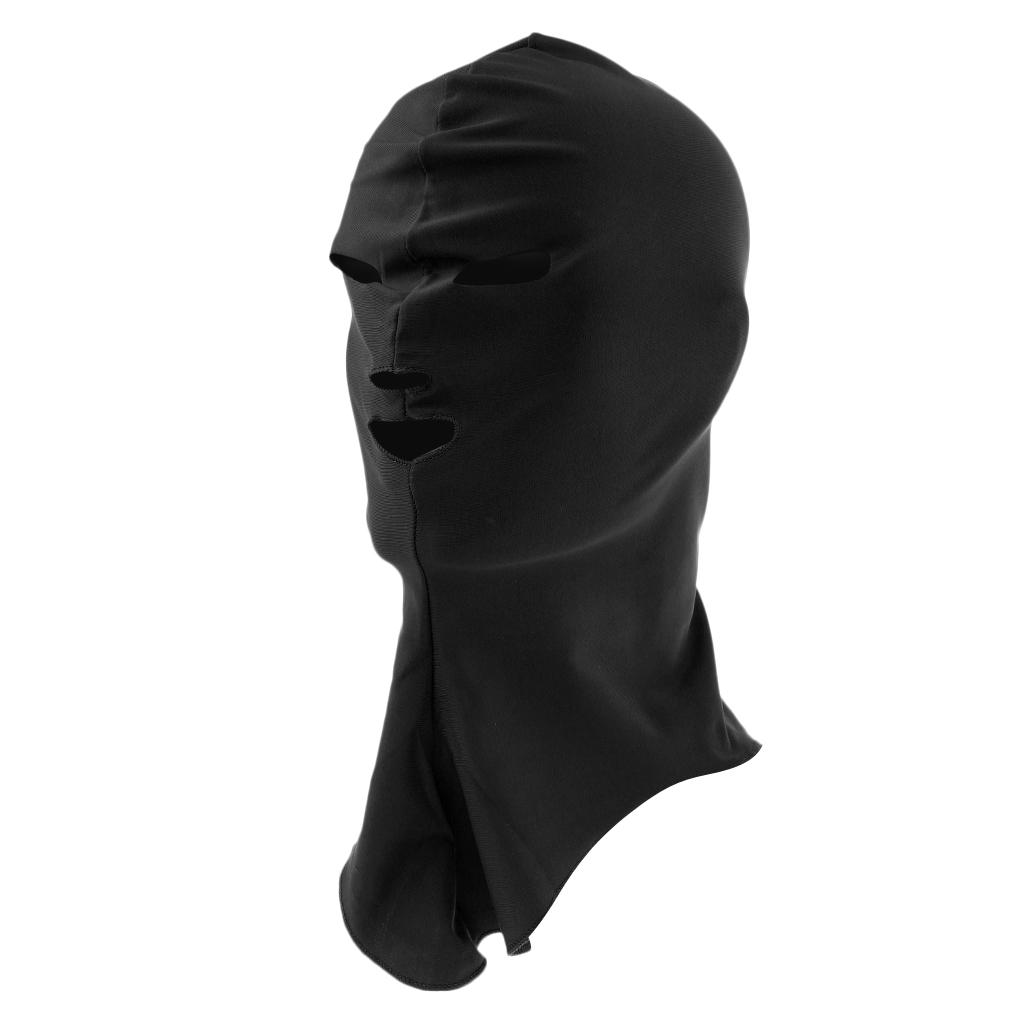 Buy Swimming Cap Full Face UV Sun Protection Diving Mask Head Neck ...