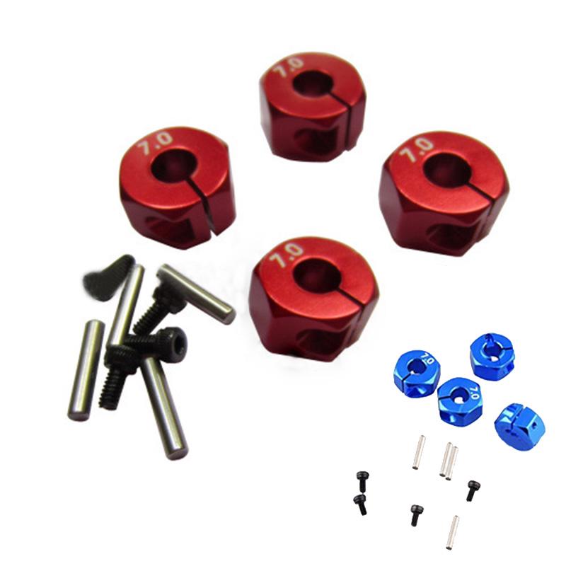 Buy RC Car Wheel Hex Drive Hub Adapter 12mm for 1/10 RC4WD Axial SCX10 ...