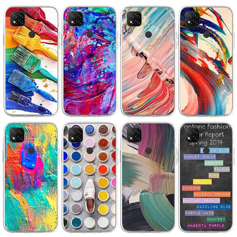 Buy Redmi 9C NFC Case For Xiaomi Redmi 9C 9 C NFC Soft Silicone Back ...