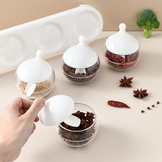 Buy Moisture-proof Food Grade Seasoning Box Excellent Transparent Salt ...