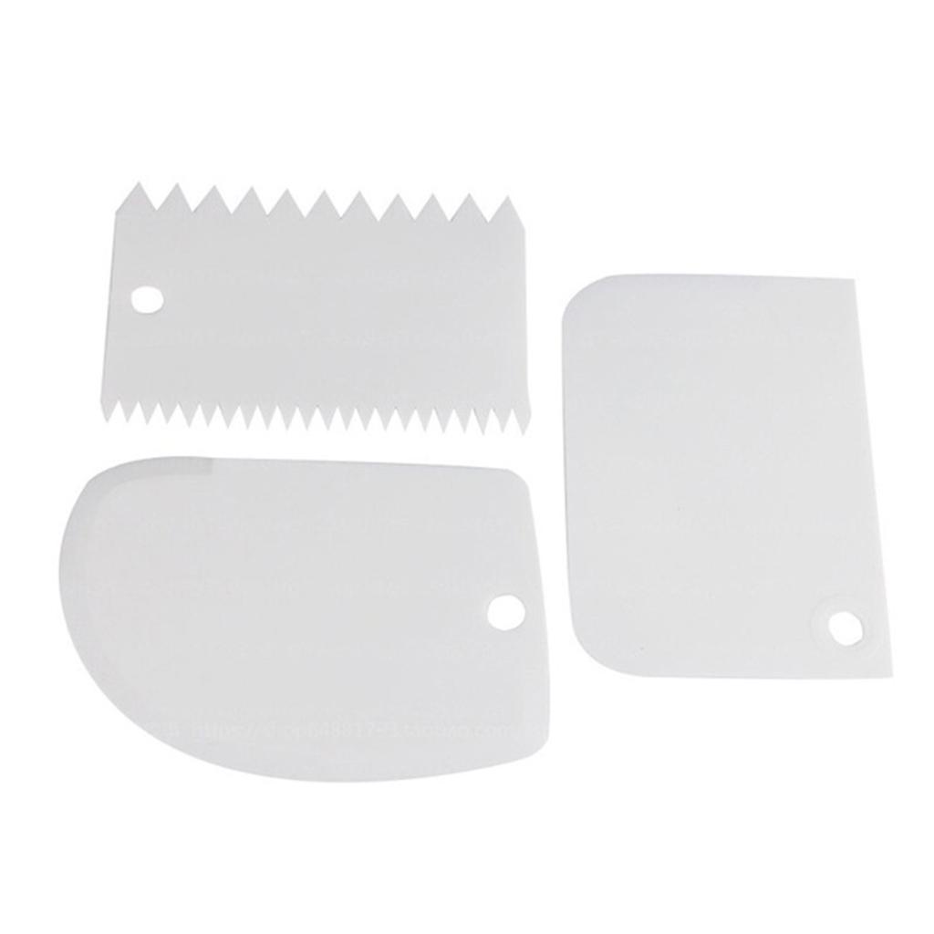 Buy 6PCS/Set Irregular Teeth Edge Cream Scraper Baking Spatulas ...