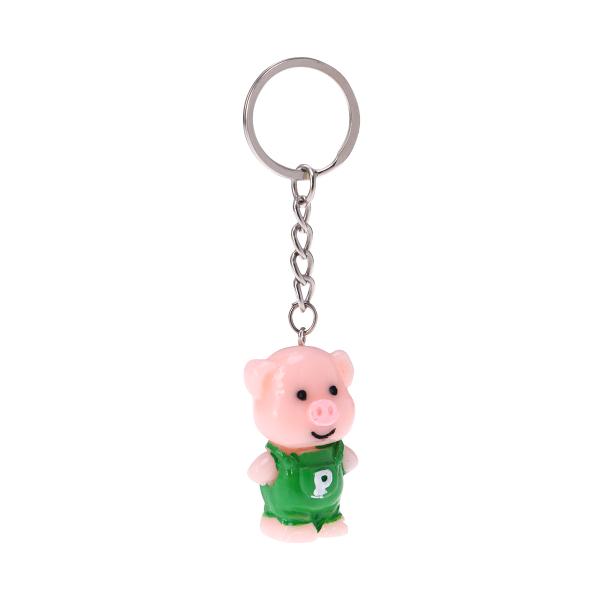 Buy Cartoon Pig Key Chain Key Ring Car Keychain Bag Pendant Charm ...