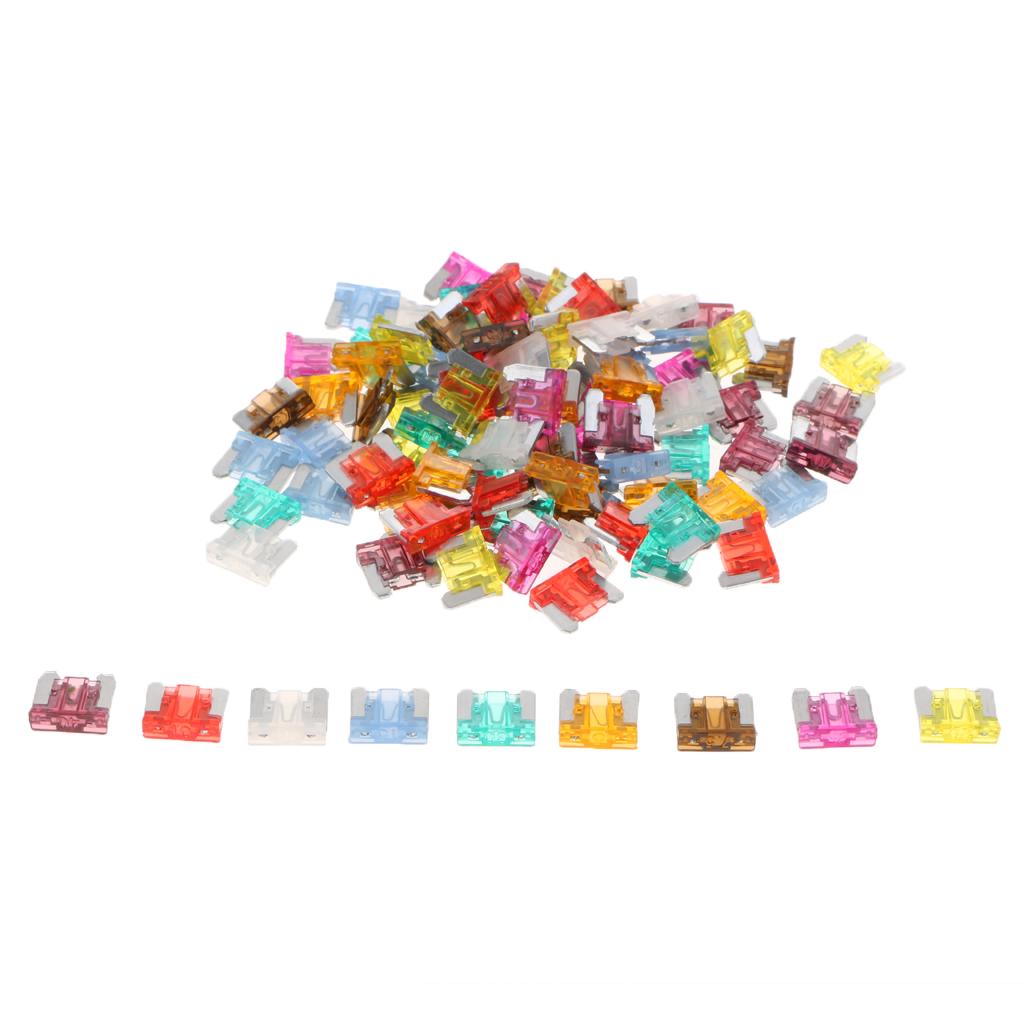 Buy 5A 7.5A 10A 15A 20A 25A 30A 35A 40A Blade Fuses for Car Motor Truck ...