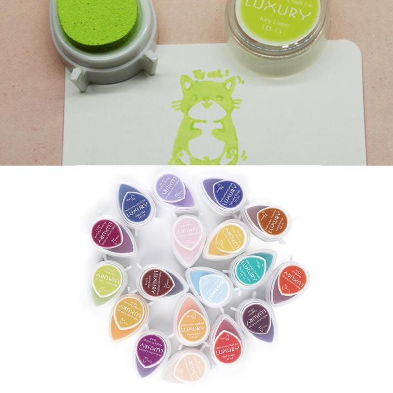 Craft Ink Pad Stamps DIY Color,Craft Ink Pad For Stamps, Paper Stamping ...