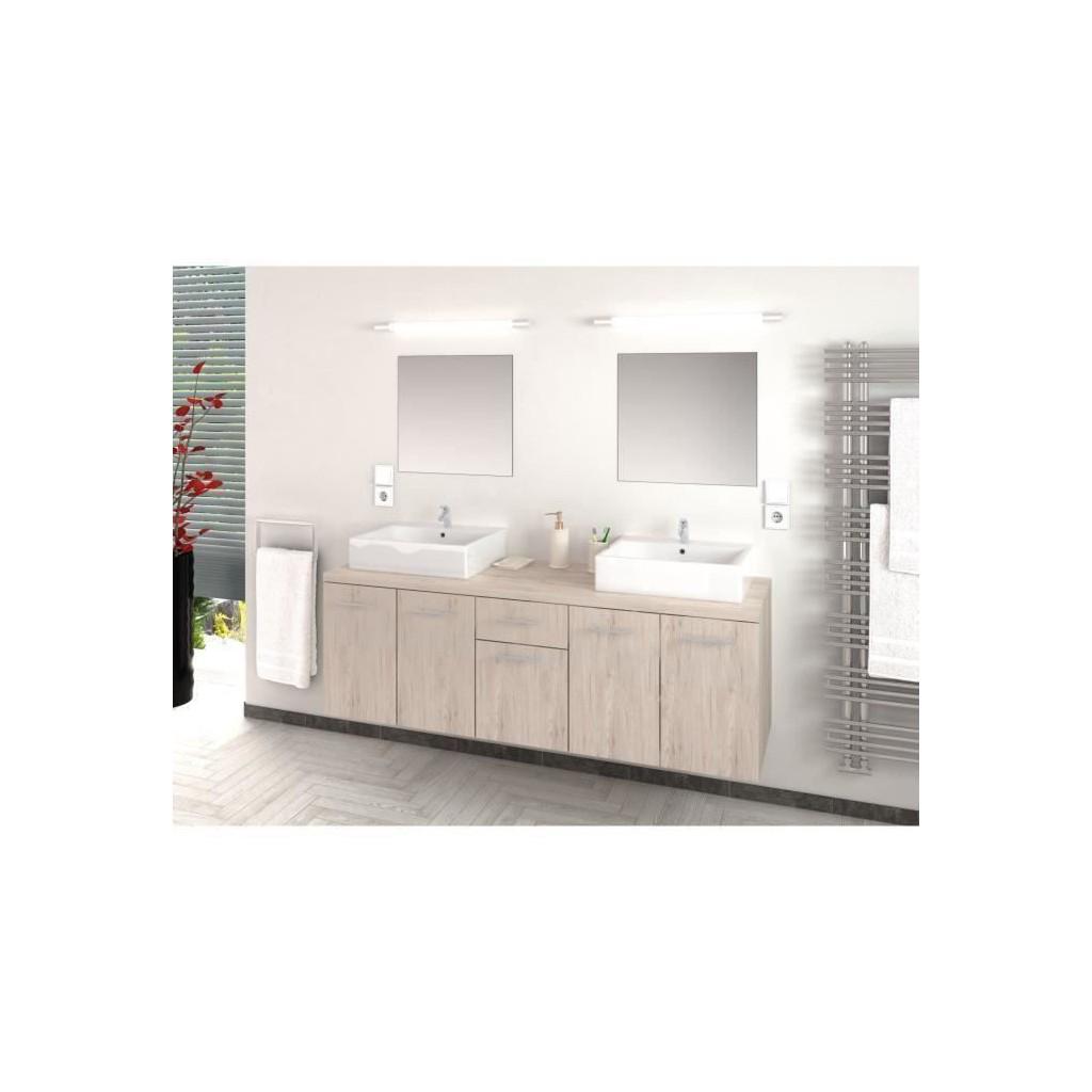 Buy OLGA Bathroom L 150 Cm San Remo - Double Basin with Mirror at ...