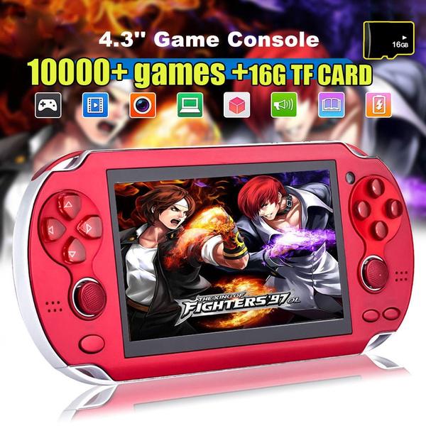 4.3 Inch Video Game Console Free 3000 Games MP4 MP5 Players Handheld ...