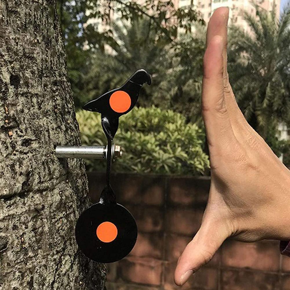 Buy Steel Bird Shape Shooting Training Target Catapult Target Spinner ...