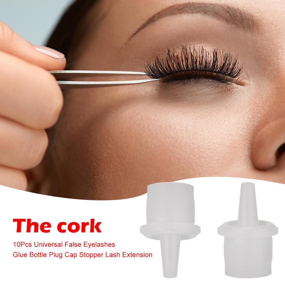 Buy 10pcs Eyelash Extensions Glue Bottle Neck Plug Liquid Container Stopper at affordable prices ...