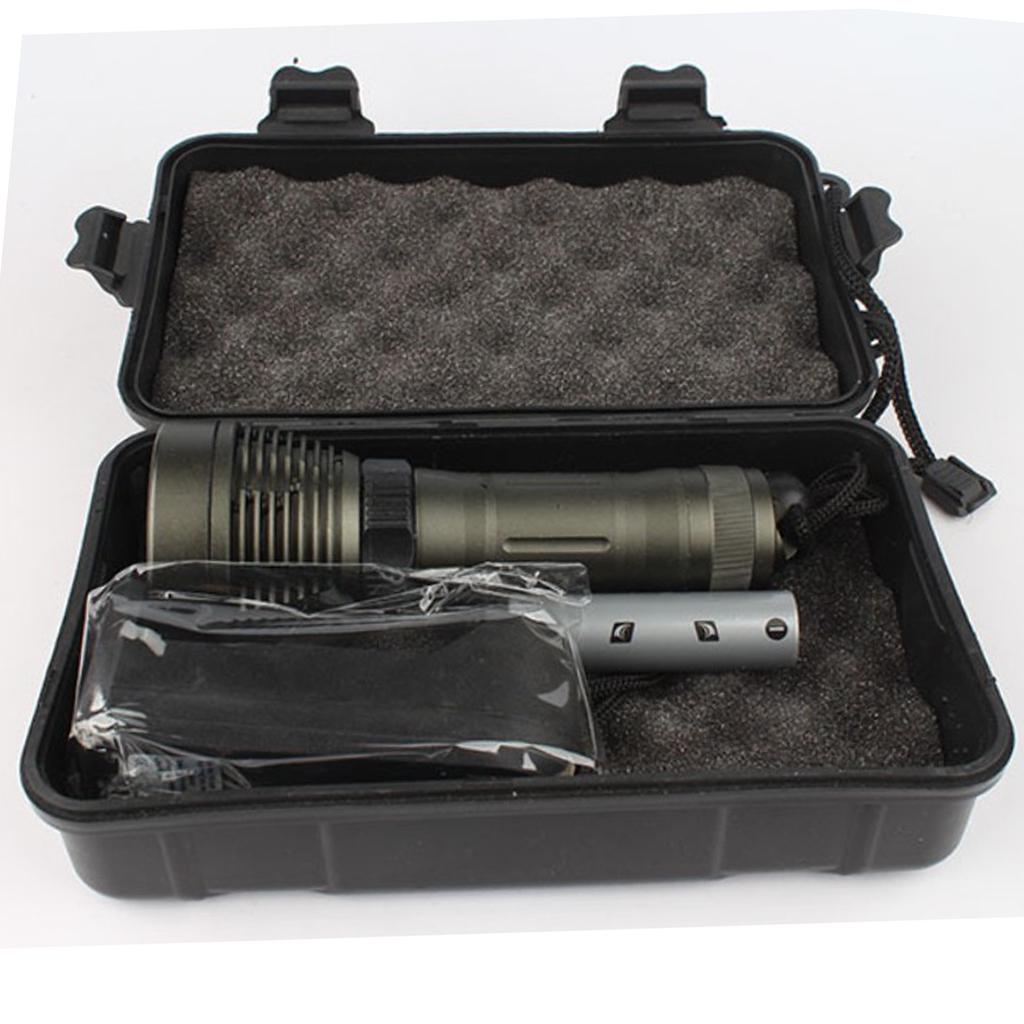 T6 Strong Light Torch Waterproof Diving Flashlight for Camping Hiking A ...