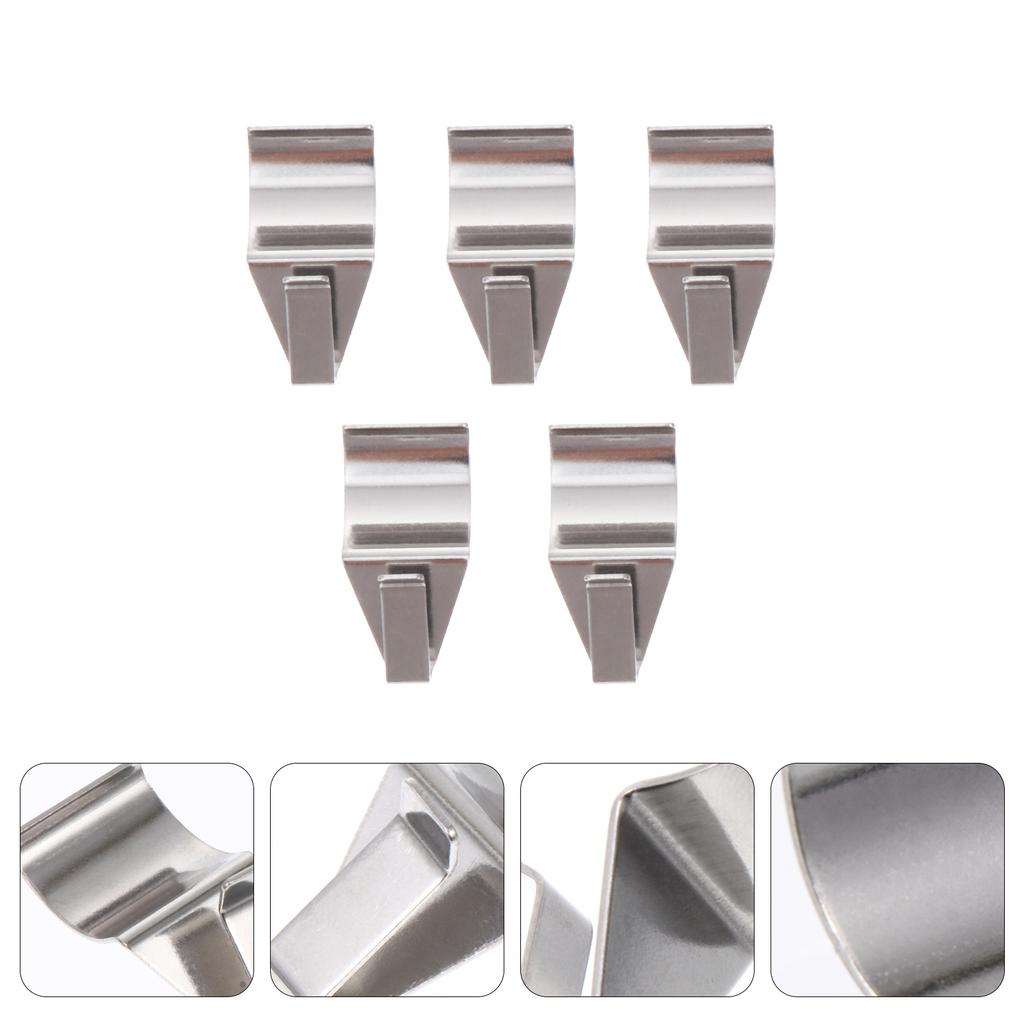 Buy Nayabu5pcs Punch Free Stainless Steel S Shaped Hidden Hooks Siding ...