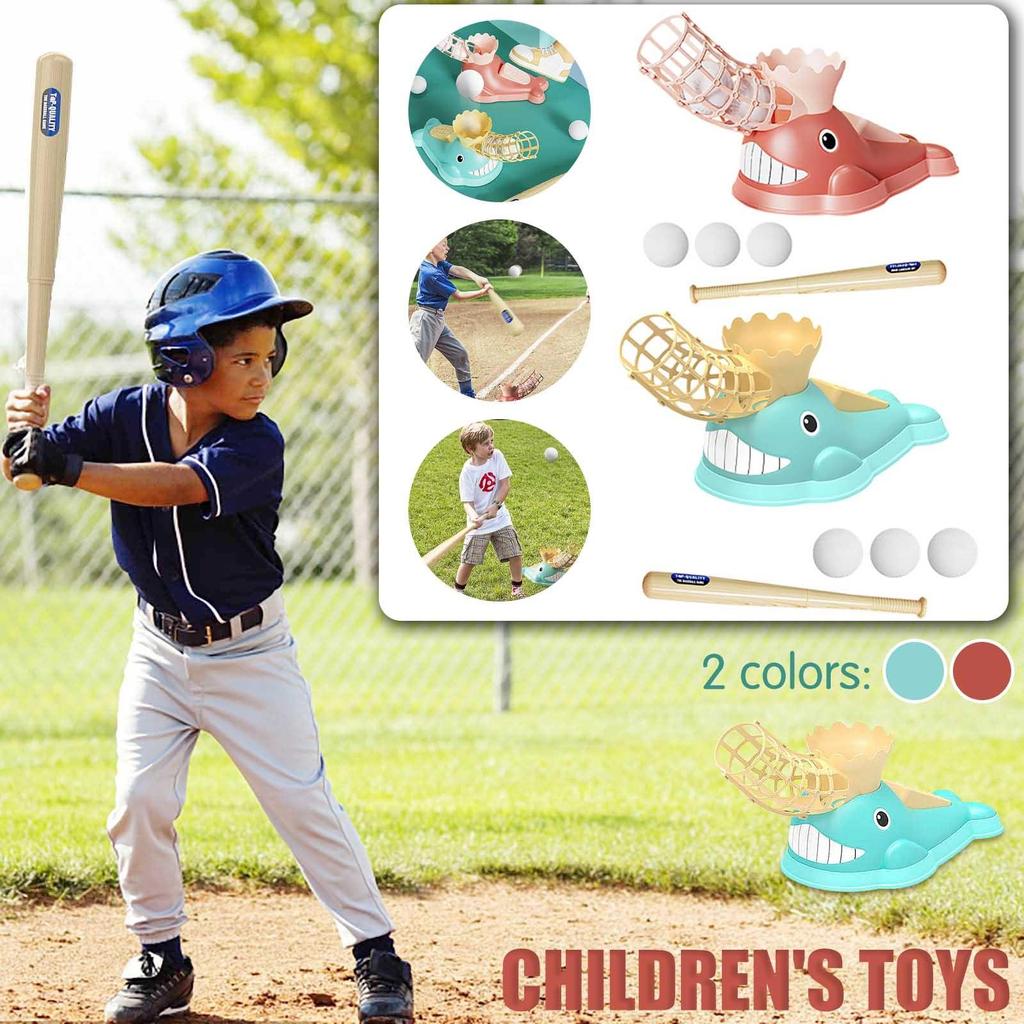 Cheap (H0826)Kids Interest Ejection Baseball Launcher Game Sets Indoor ...