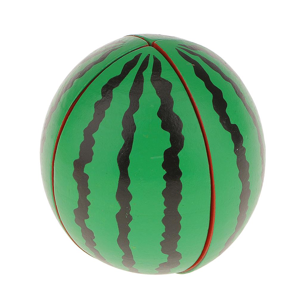 Buy Wooden Magnetic Connected Watermelon Kids Kitchen Cutting Food ...