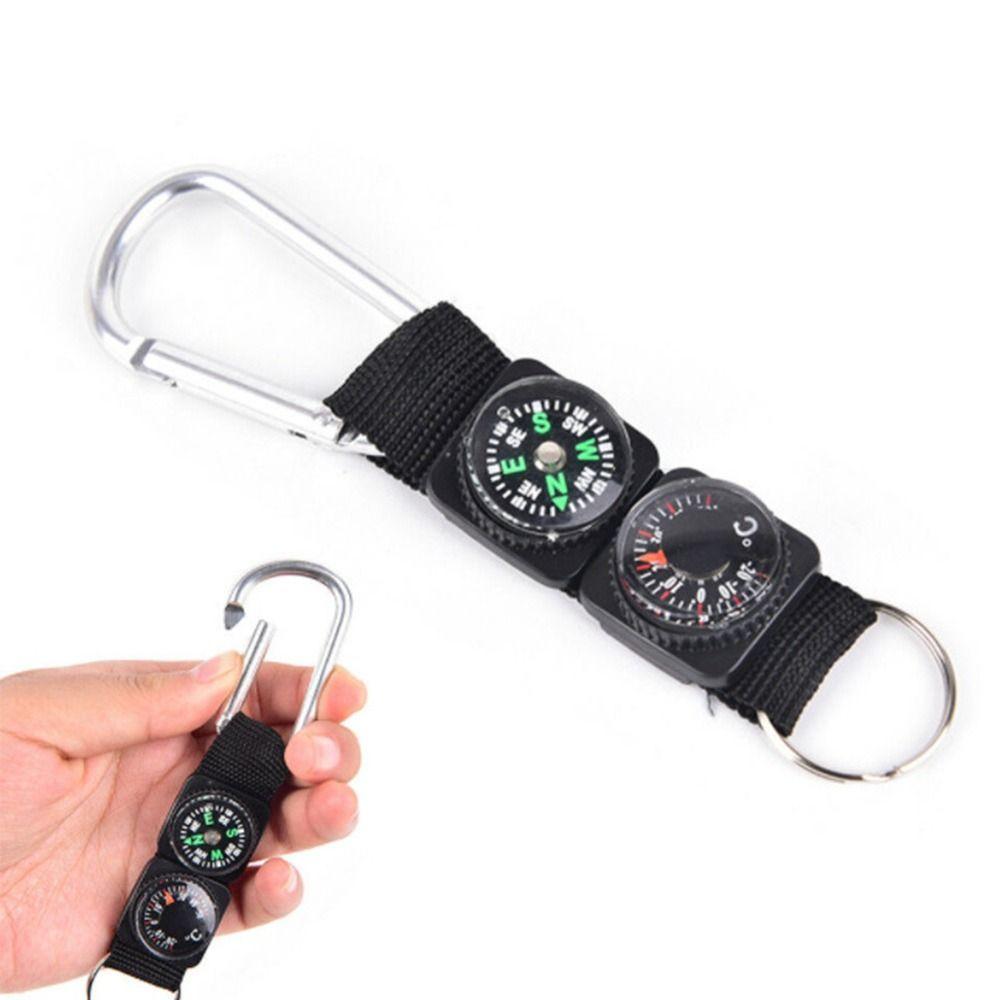 Satın alın Carabiners Mini Metal Compass Outdoor Hook Compass Climb ...