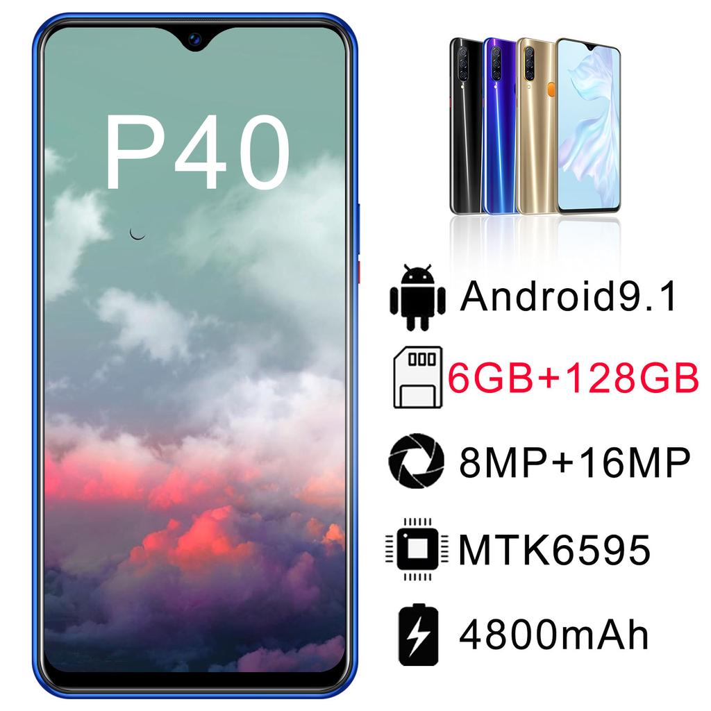 Buy P40 6GB RAM 128GB ROM Android9.1 Smartphone at affordable prices ...
