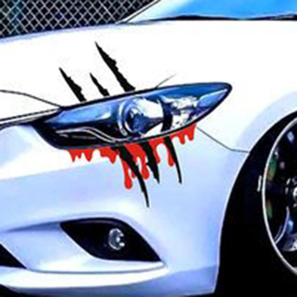 Buy Unique Scratch Mark Pattern Light Brow Decor Car Vehicle Lamp ...