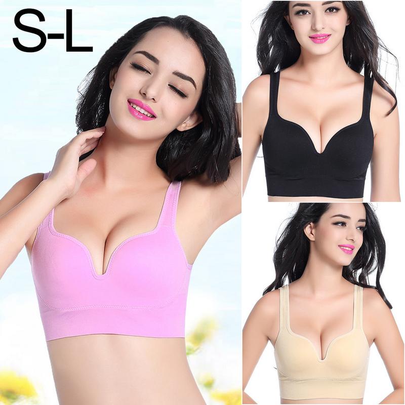 Buy New Women's 3D Stretch Workout Yoga Fitness Tank Top Seamless Racerback Padded Sports Bra ...