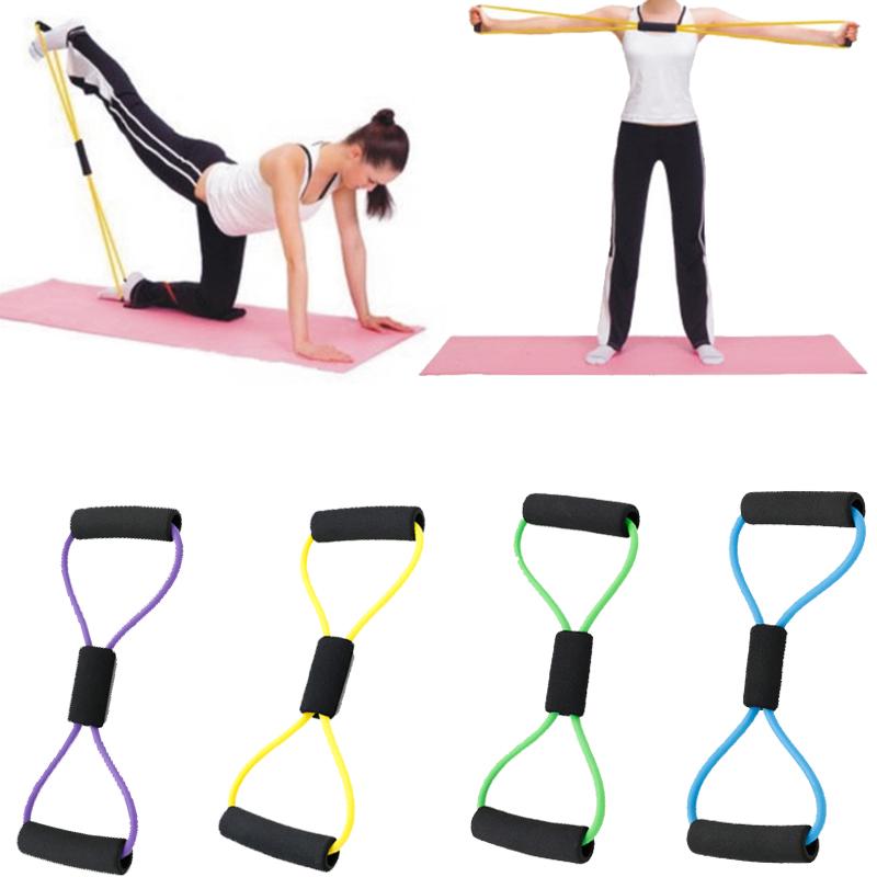 Buy Yoga Gum Loop Elastic Training Equipment Pull Rope Chest Expander ...