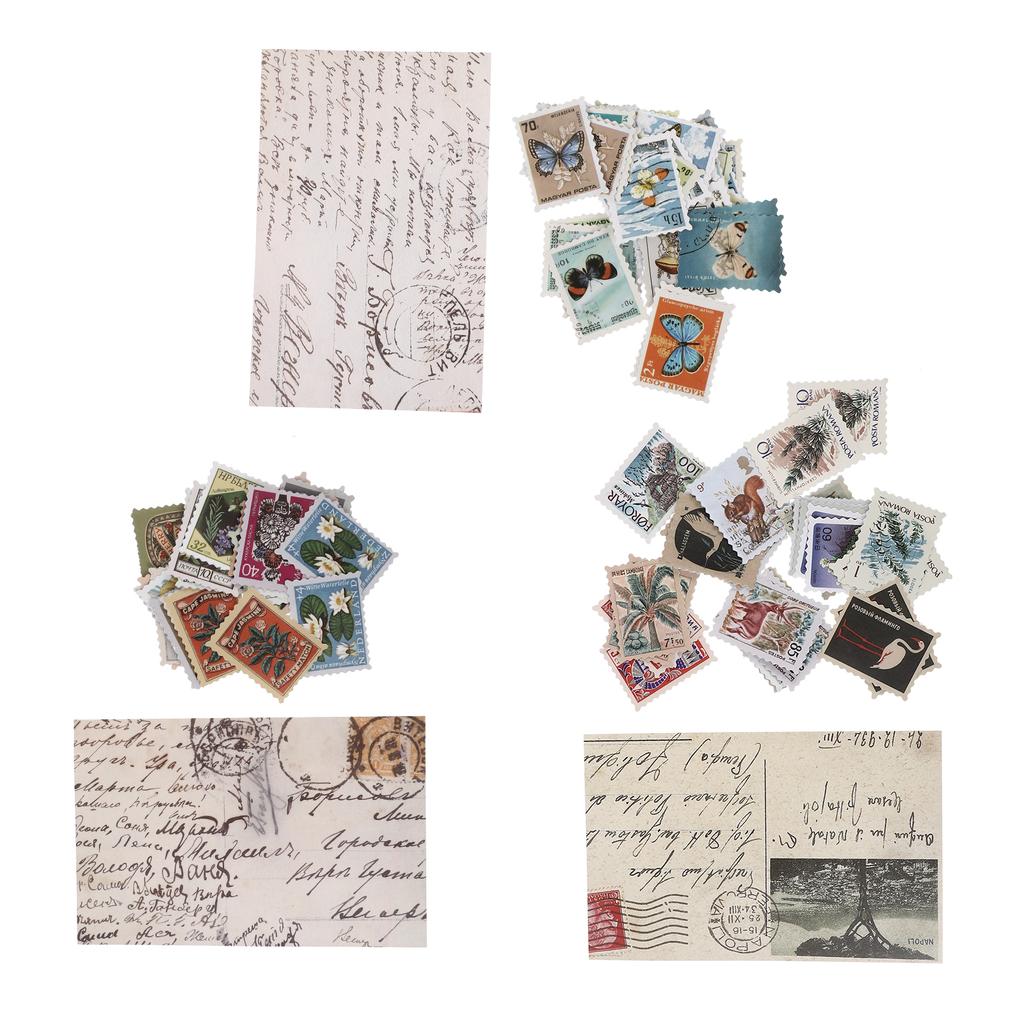 Buy Tostaner6 Sets Paper Stamp Sticker Pack Philatelic Museums Series ...