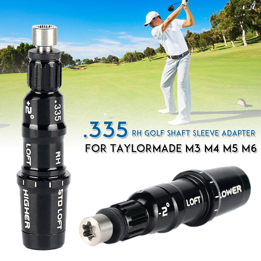 Buy 1Pcs Golf Shaft Adapter Aluminium Alloy Tip Adapter Sleeve Shaft ...