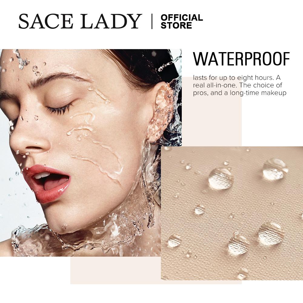 Buy SACE LADY Poreless Oil Control Pressed Powder Smooth Lightweight ...