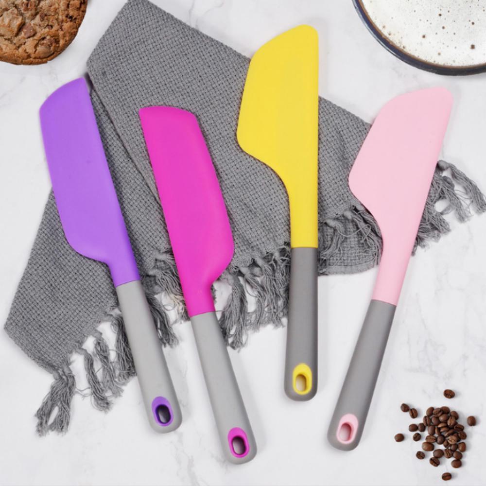 Buy Cake Cream Scraper Baking Silicone Spatula High Temperature Baking ...
