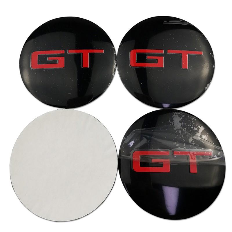 Buy 4pcs/set 56mm Car Wheel Center Hub Cap Sticker Auto Tire Emblem ...