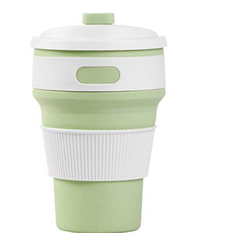 Buy Portable Silicone Collapsible Coffee Tea Cup Folding Reusable ...