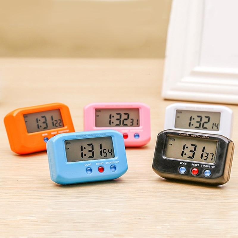 Buy Mini Portable Snooze Backlight Studen Desk Decors Digital ...