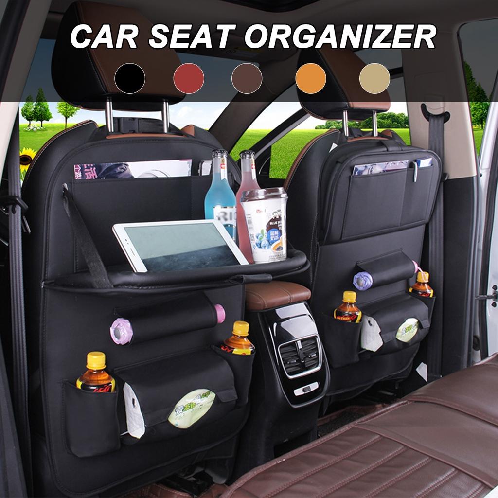 Buy 2 Types Car Auto Back Seat Organizer Multi-pocket Phone Tablet ...