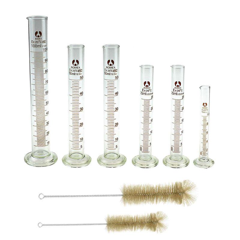 Buy Graduated Cylinder Measuring Tool Lab Glass Measuring Container ...