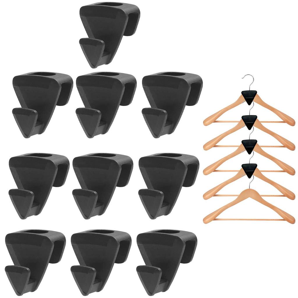 Cheap 10pcs Clothes Hanger Triangle Connector Hooks Hanger Extender ...