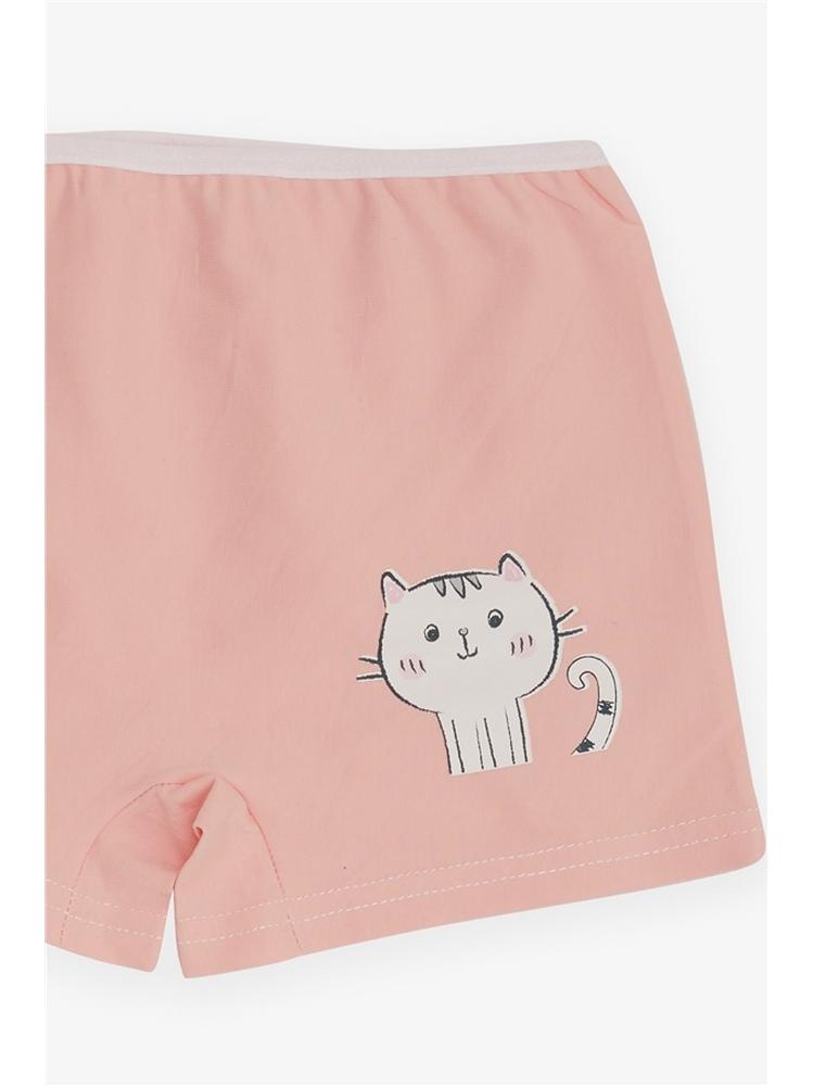 Cheap Girl Br Boxer Kitten Printed Powder Soft (5-11 Years) | Joom