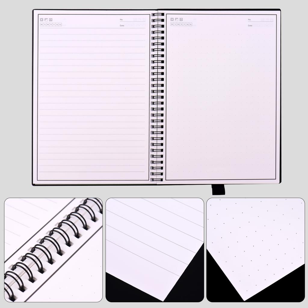 Buy Erasable Reusable Smart Notebook Hardcover Writing Note Book ...