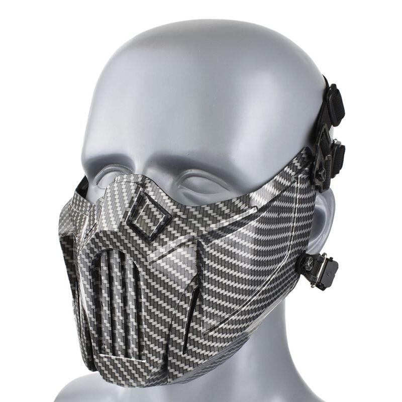 Half Face Mask Soft Detachable Breathable Shock Resistant Mouth ...
