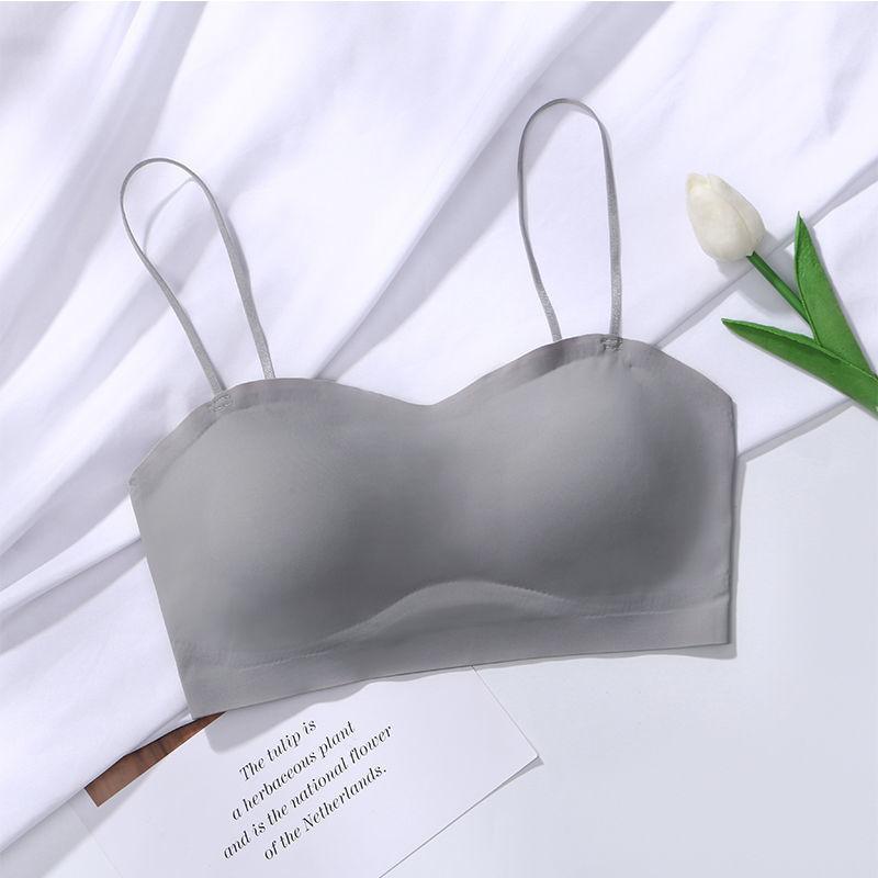 💰Kaufe Teenager Mädchen Nahtlose Dünne Minimizer BH Draht Free Longline ...