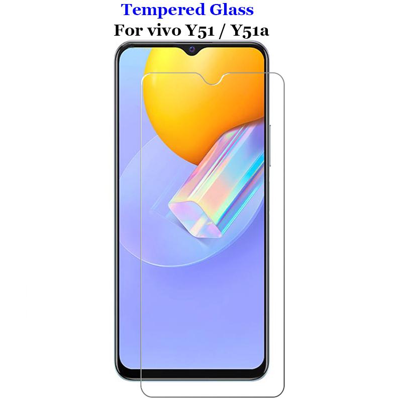 Buy For Vivo Y51 Indonesia Y51a Clear Tempered Glass 9H 2.5D Ultra Thin ...