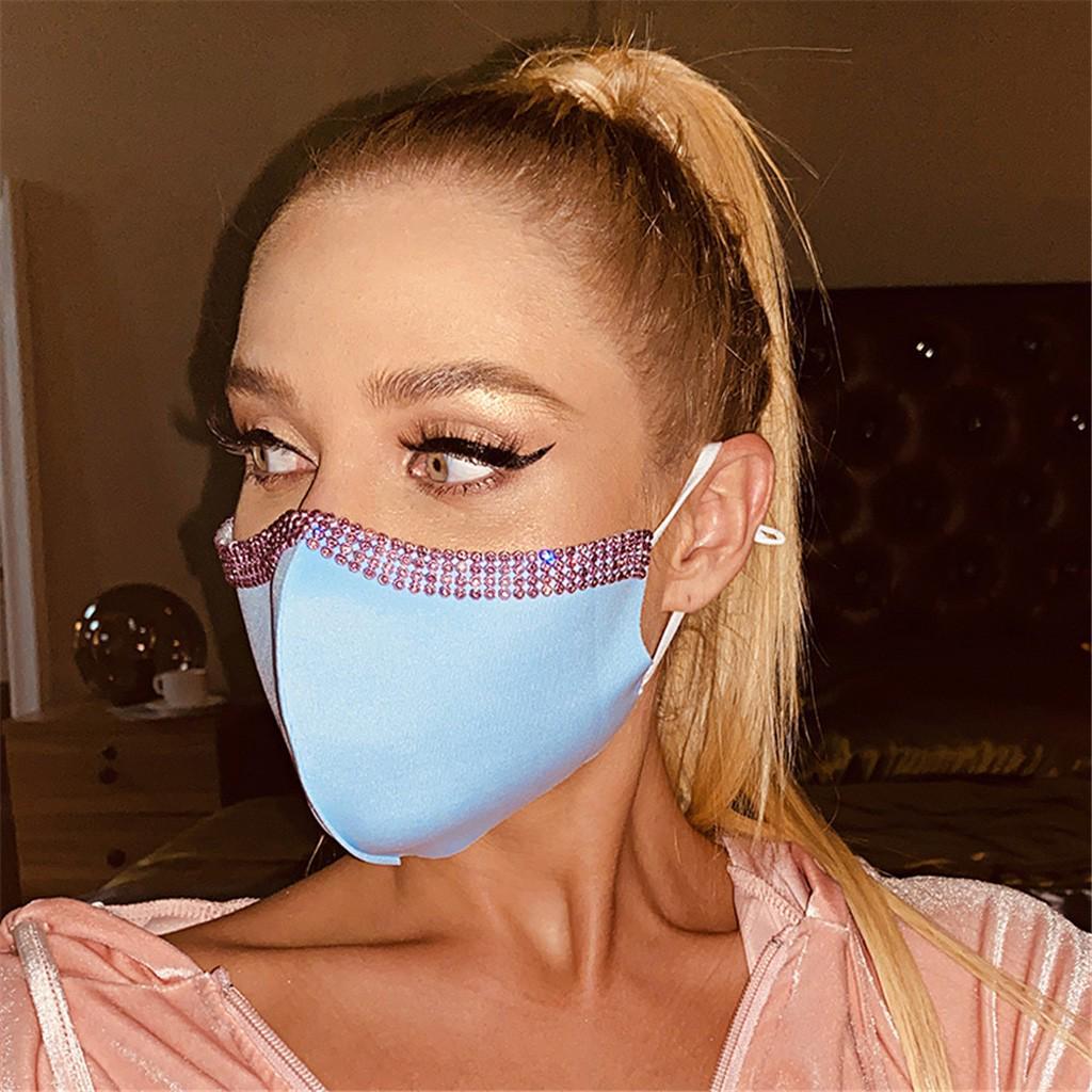 Buy Popular Nightclub Mask Windproof Outdoor Flash Sequins Unisex Adult ...