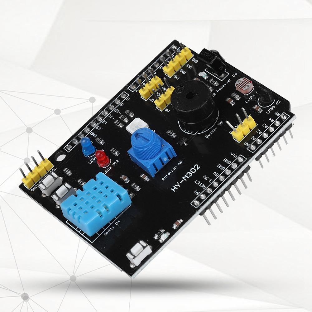 Buy 9-In-1 Multi-Function Module Expansion Board For R3 Lm35/Dht11 Tg ...